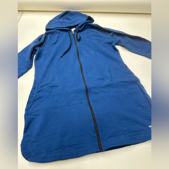 Speedo | Tops | Speedo Long Hoodie Womens Xl Royal Blue | Poshmark